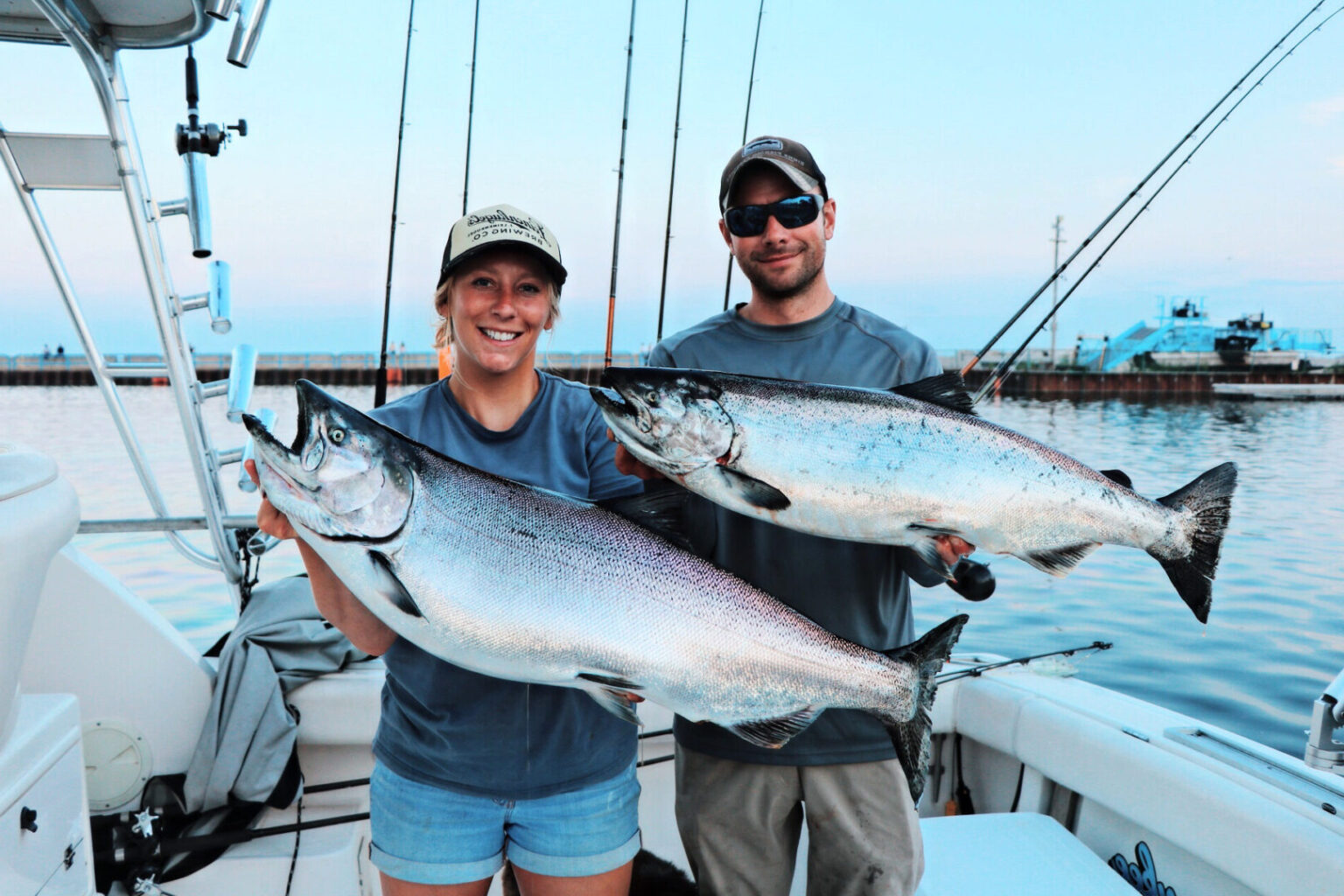 Salmon Fishing Charter - Milwaukee Offshore Fishing Charters